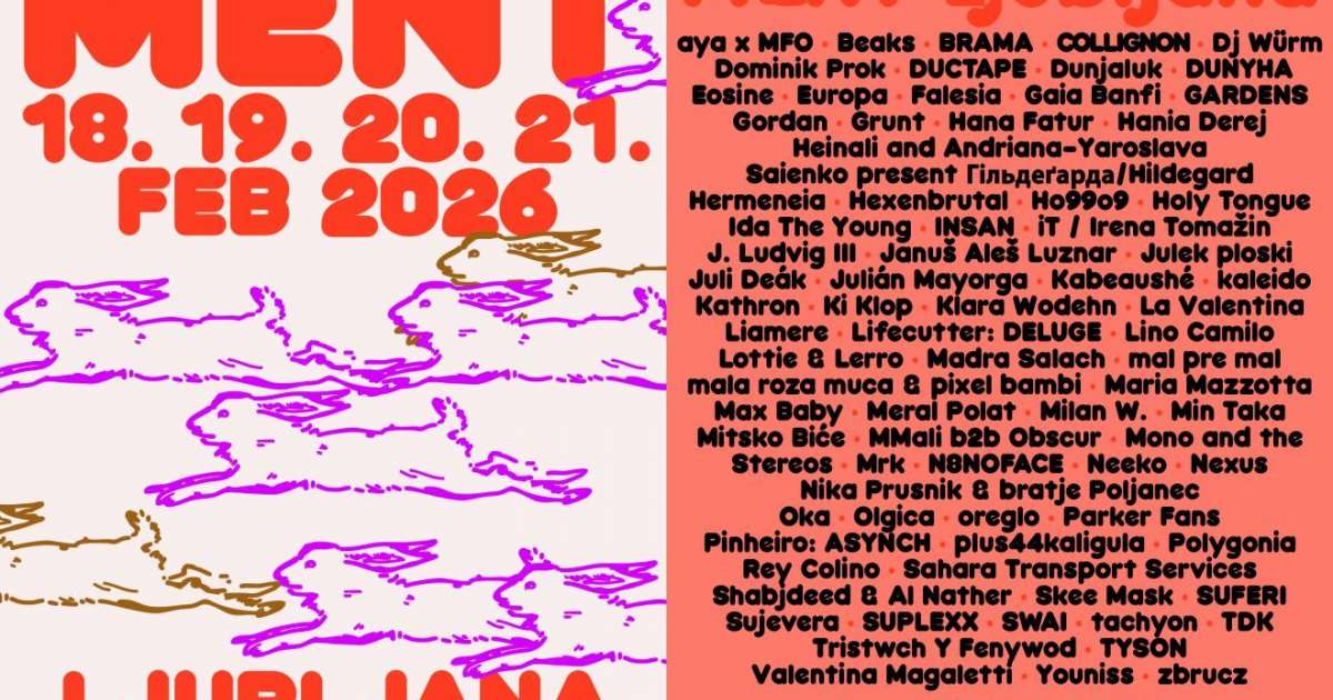 MENT Ljubljana: vodič kroz CE/MENT i program - Blog - Mixmag Adria