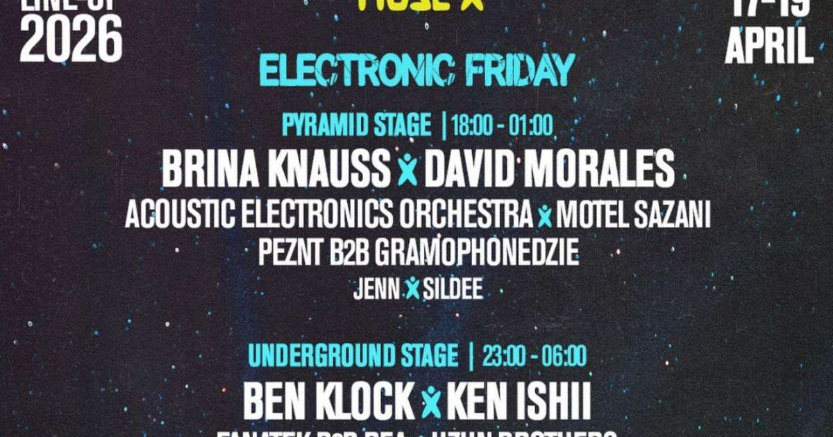 Muse-X kicks off with Electronic Friday, April 17th, 6PM - Eventi ...